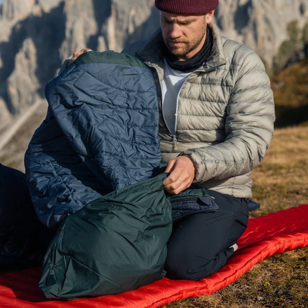 VOITED Slumber Zip Sack Blanket - Blocks | Versatile Sleeping Bag ...