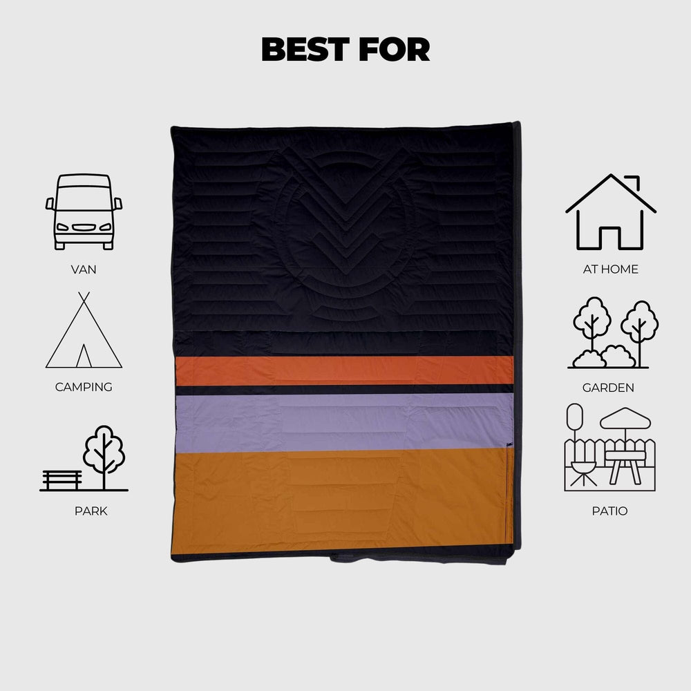 VOITED Slumber Zip Sack Blanket - Blocks | Versatile Sleeping Bag ...