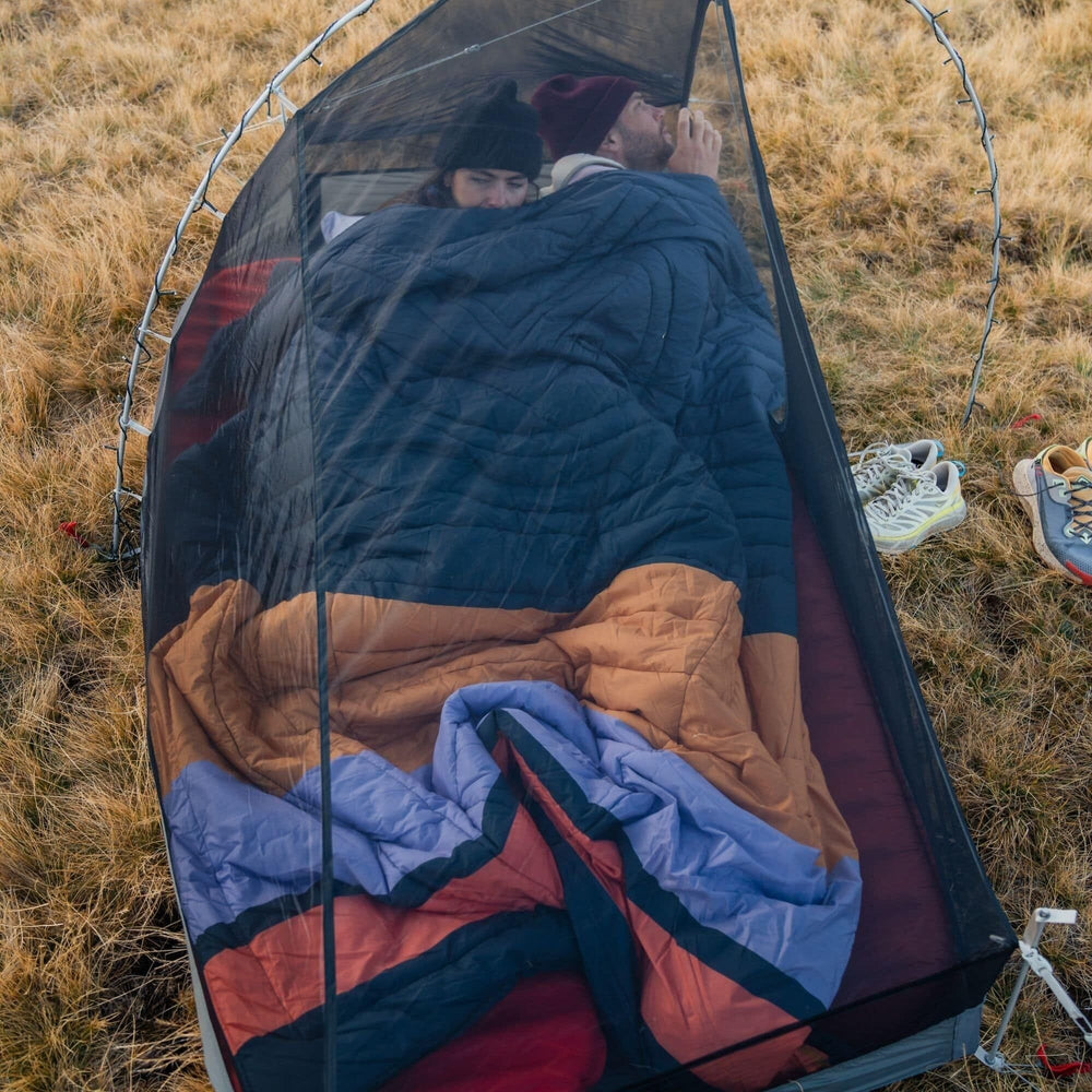 VOITED Slumber Zip Sack Blanket - Blocks | Versatile Sleeping Bag ...