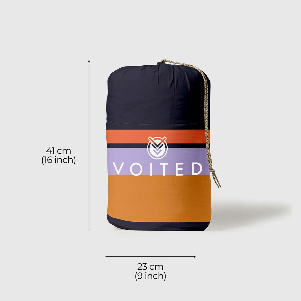 VOITED Slumber Zip Sack Blanket - Blocks | Versatile Sleeping Bag ...